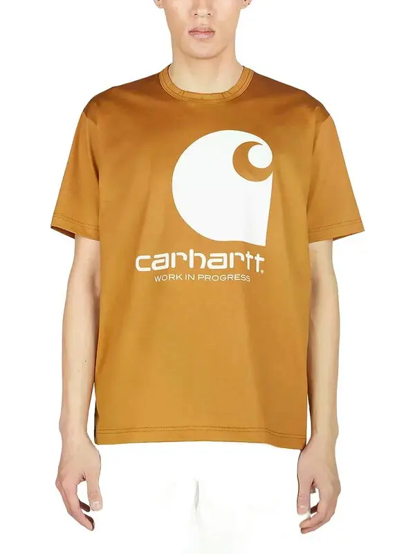 Junya Watanabe X Carhartt Graphic T-shirt - Brown