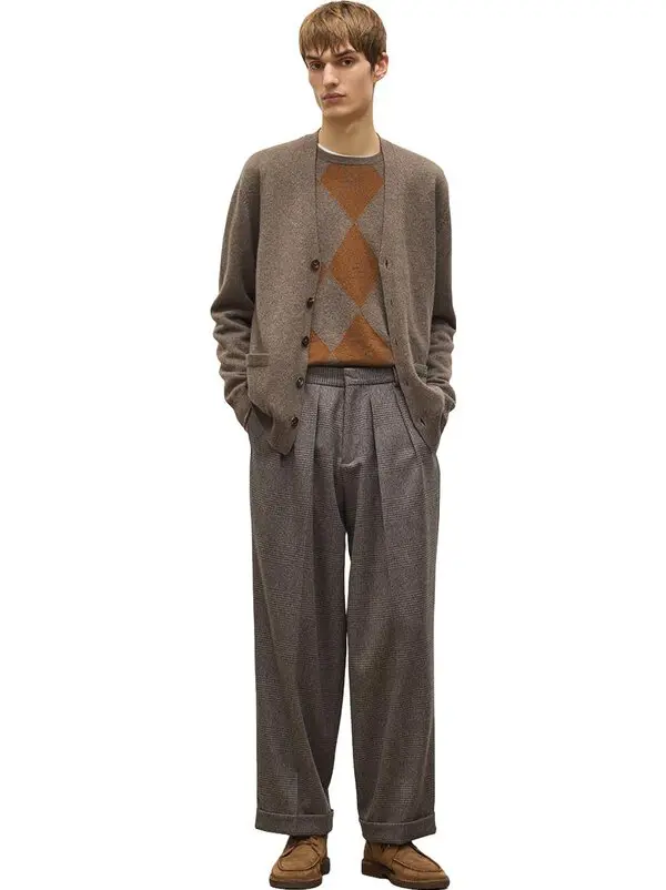Johnstons Of Elgin Redpath Cashmere Cardigan - Brown