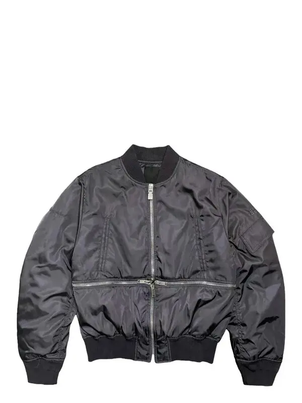 Givenchy Multiple-zip Bomber Jacket - Grey