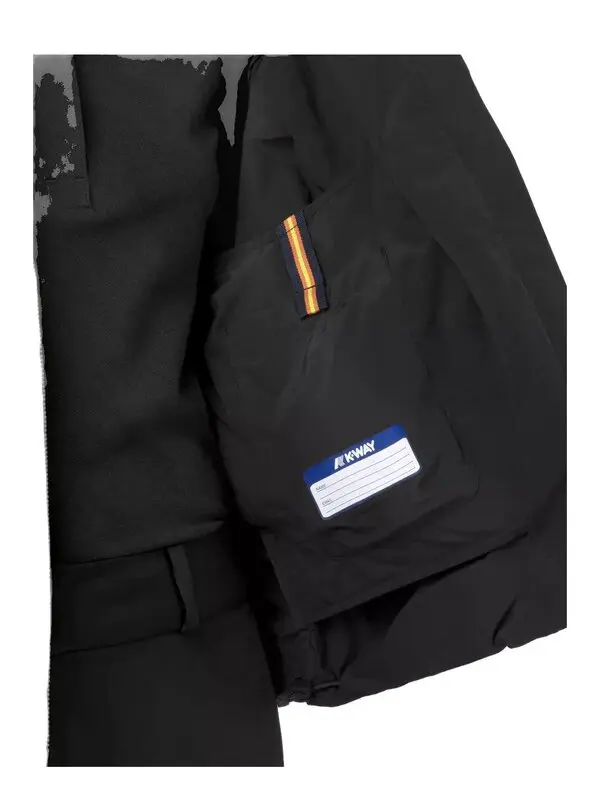 K-WAY Jordin Zip-up Jacket - Black