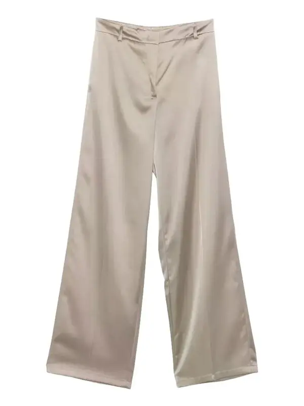 CENERE GB Belt-loop Pocket Trousers - Neutrals