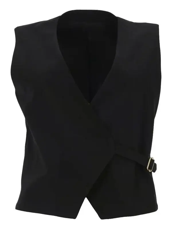 PT TORINO Angela Waistcoat - Black