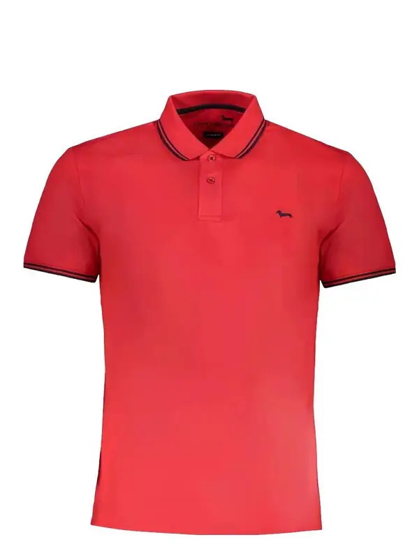 HARMONT & BLAINE Logo-embroidered Polo Shirt - Red
