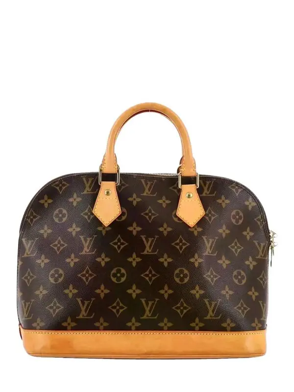 LOUIS VUITTON Monogram Canvas Alma Pm Satchel - Brown