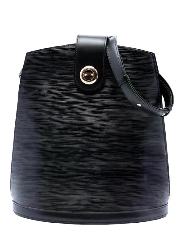 LOUIS VUITTON Epi Cluny Shoulder Bag - Black