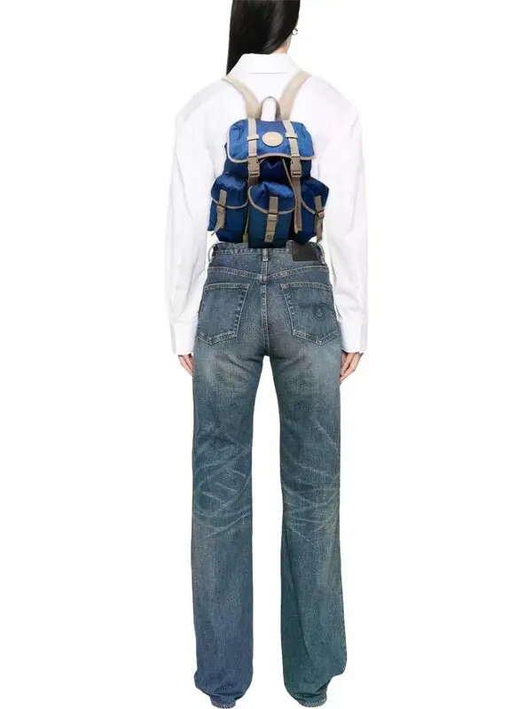 Gucci Gg Nylon Off The Grid Backpack - Blue