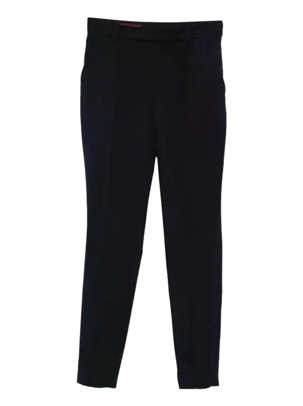 Gucci Zip Detail Trousers - Blue