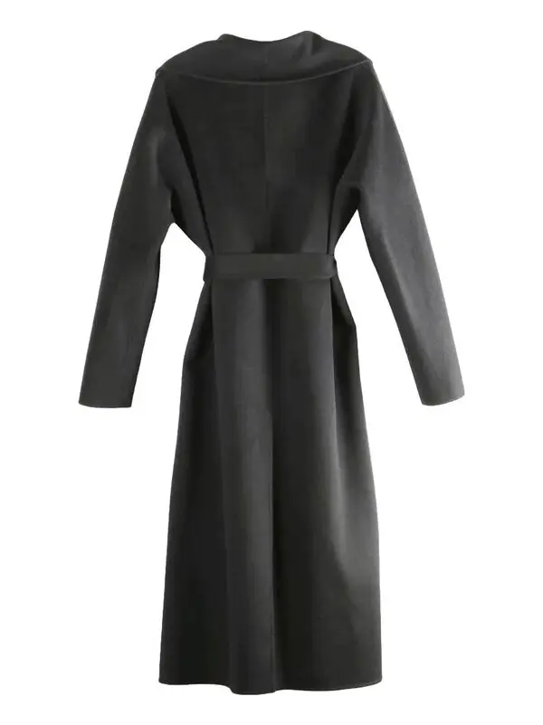 THE ROW Belted Coat - Black