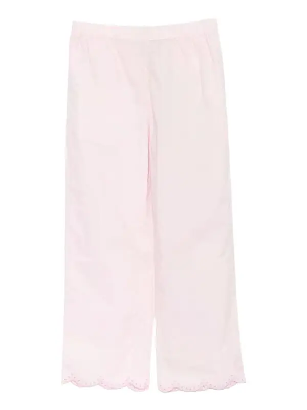 Stine Goya Scalloped Edge Trousers - Pink