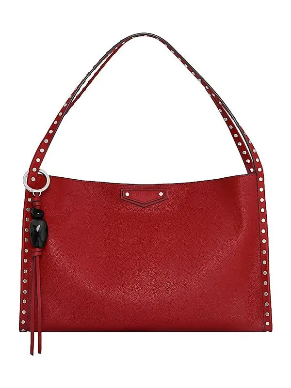 Rebecca Minkoff Dylan Studded Leather Shoulder Bag - Siren