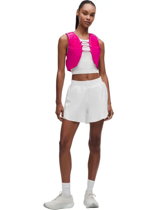 Lululemon Shake It Out High-rise Running Shorts - White