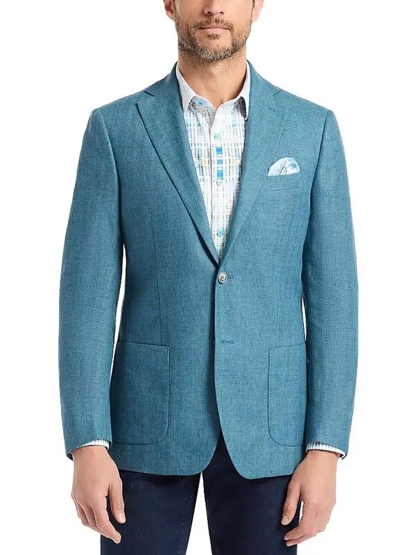 Robert Graham Woven Sportcoat - Light Blue