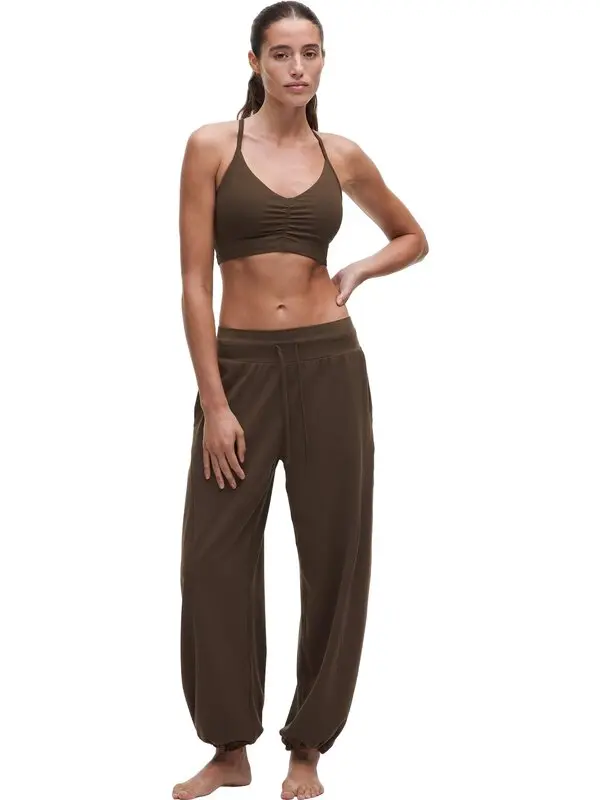 Lululemon Groove Low-rise Relaxed Cinch Pant - Walnut Crunch