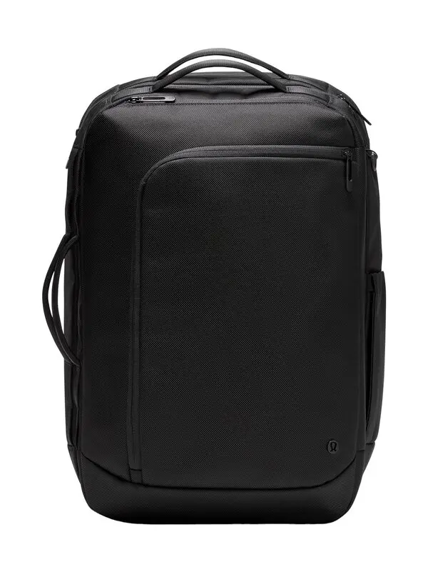 Lululemon Cruiser Travel Backpack 35l - Black/graphite Grey