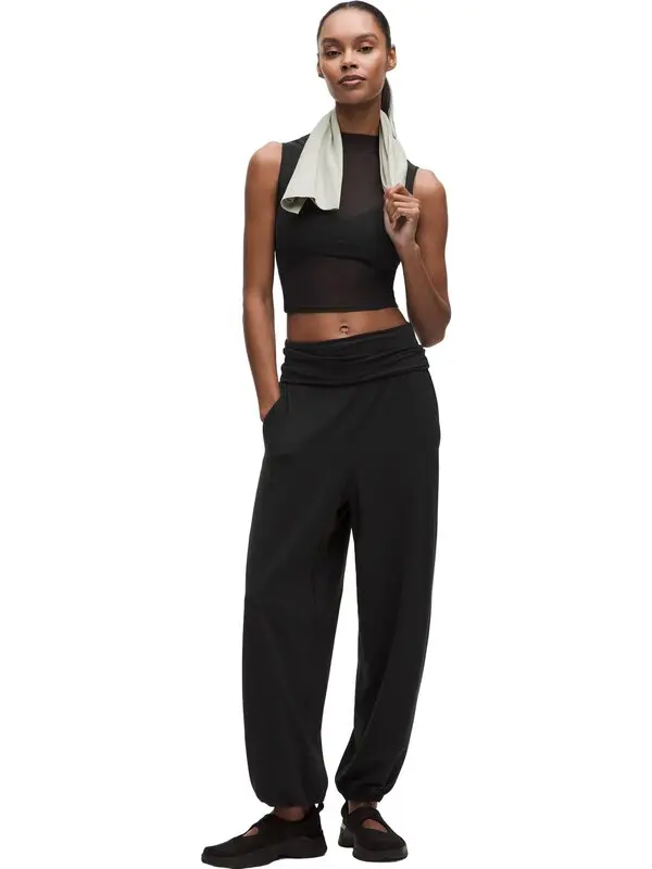 Lululemon Align™ Foldover Relaxed Jogger - Black