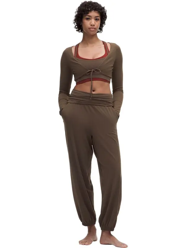 Lululemon Align™ Foldover Relaxed Jogger - Walnut Crunch