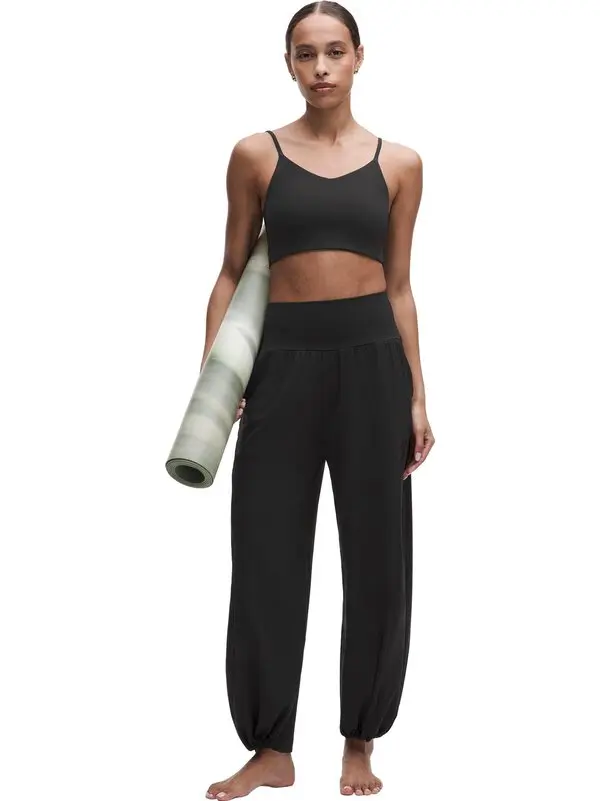 Lululemon Nulu Cinch-hem Drapey Pants - Black