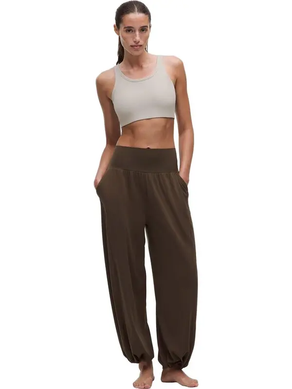 Lululemon Nulu Cinch-hem Drapey Pants - Walnut Crunch