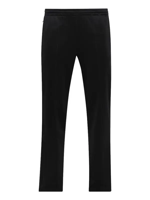 MAISON MARGIELA Relaxed Fit Straight Leg Drawstring Trousers - Black