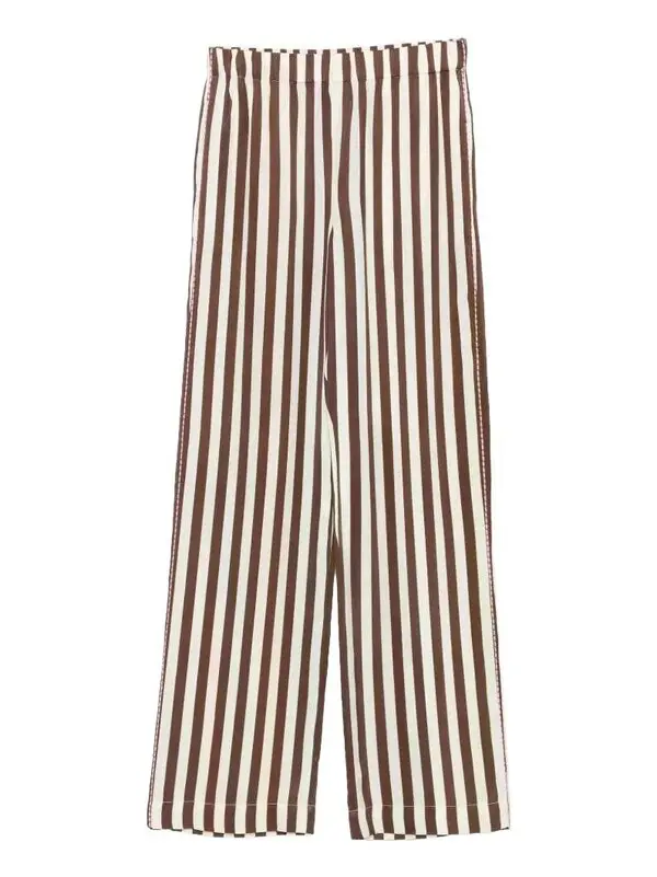 Stine Goya Striped Palazzo Pants - Neutrals