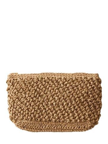 HAVEN WELL WITHIN Knotted Straw Pouch - Natural
