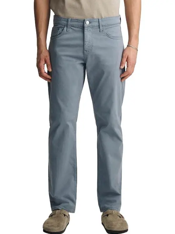 MAVI Relaxed Straight Leg Twill Pants - Steel Twill