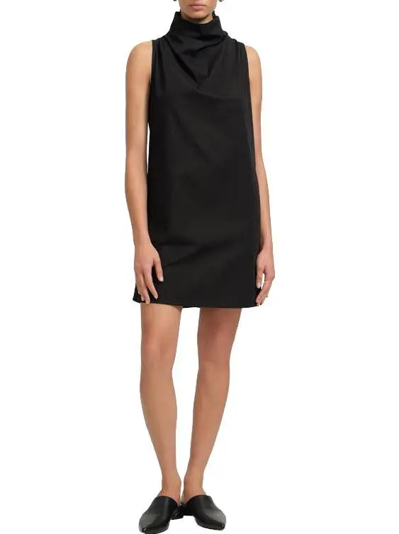 MARCELLA Minna Poplin Mini Dress - Black