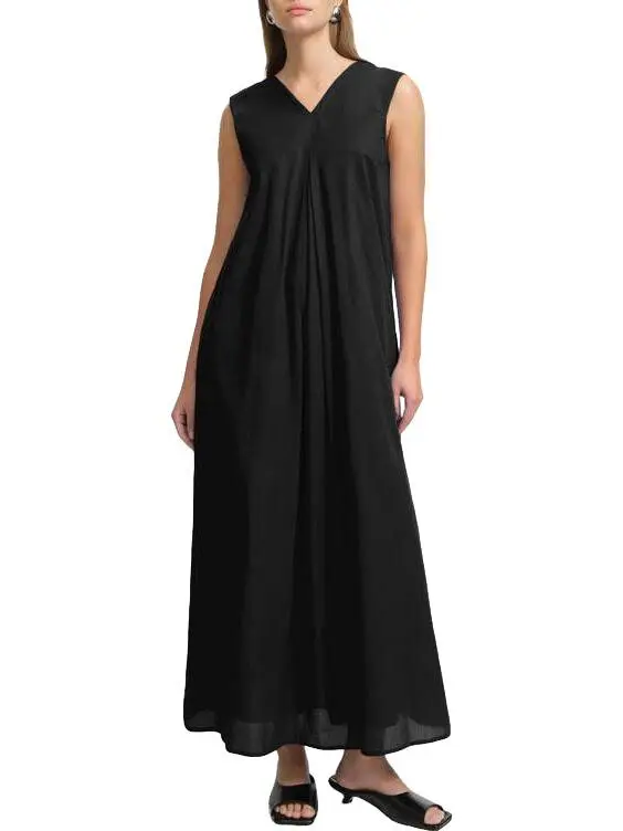 MARCELLA Helena Sleeveless Maxi Dress - Black