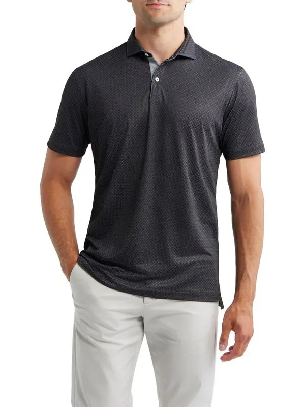 Johnnie-o The O Prep-formance Polo - Black