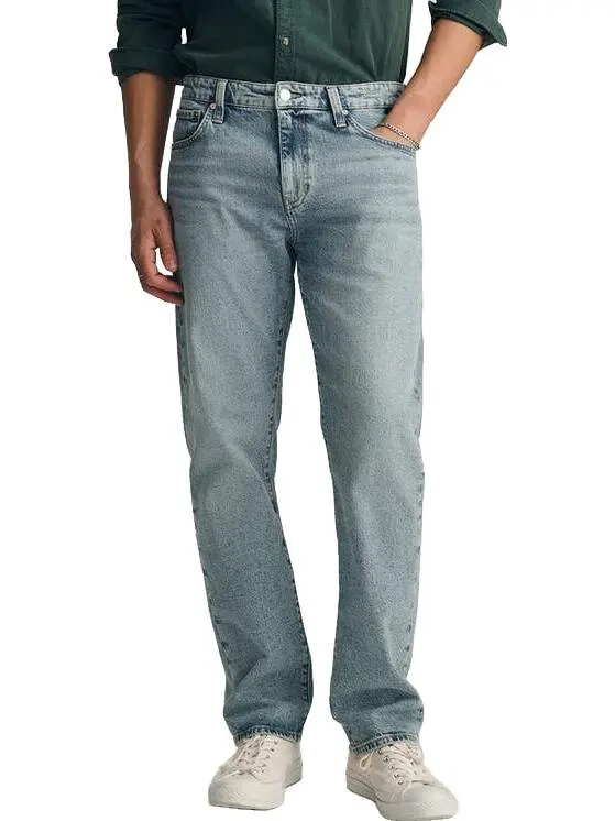 MAVI Zach Straight Leg Jeans - Light Shaded Classic Blue