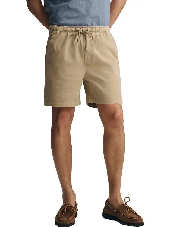 MAVI Woven Drawstring Shorts - Olive Gray