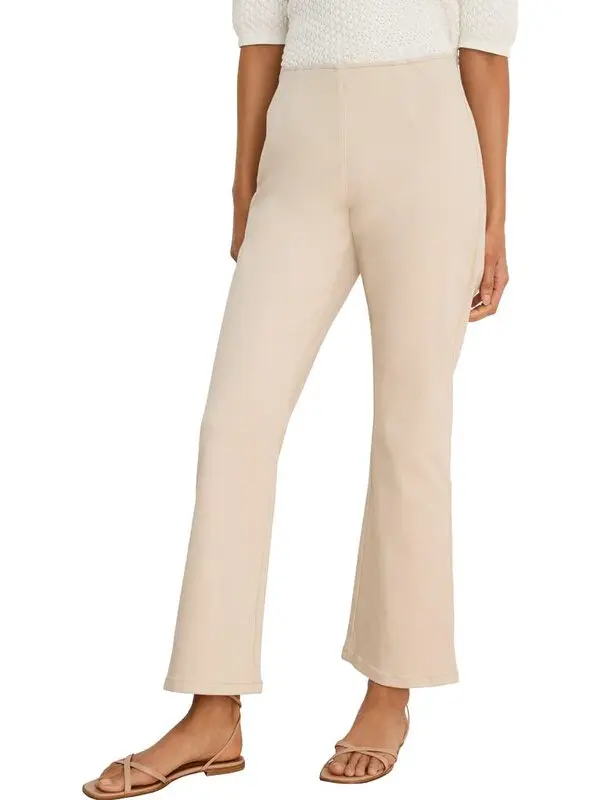 NIC+ZOE Berkeley Bootcut Jeans - Macadamia