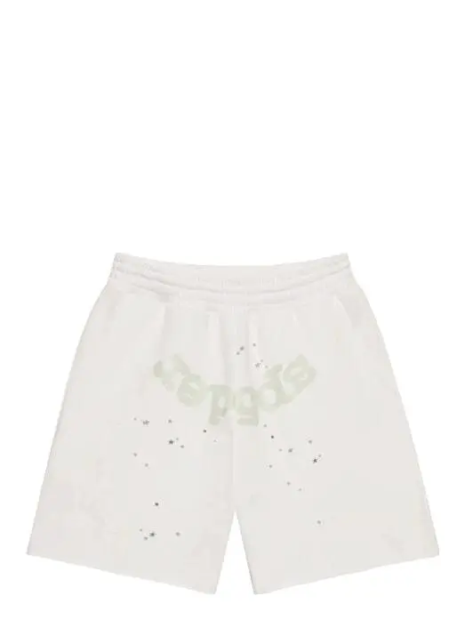 SP5DER T&f Sweatshort - White
