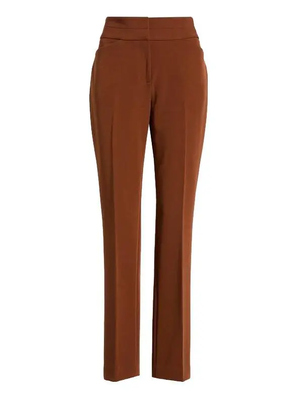 TAHARI ASL Bell Bottom Trousers - Cinnamon