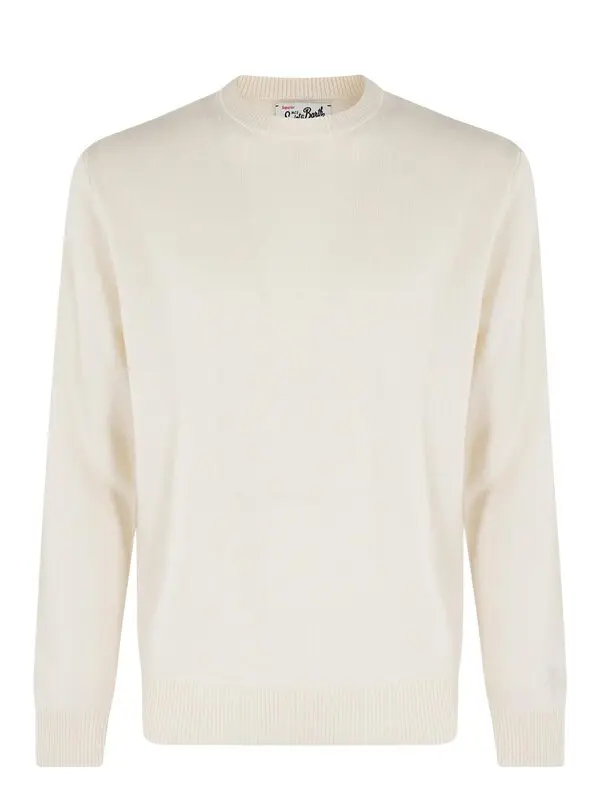 MC2 SAINT BARTH Crew Neck Sweater - Off White