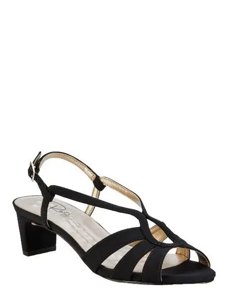 ROS HOMMERSON Leandra Slingback Sandal - Black