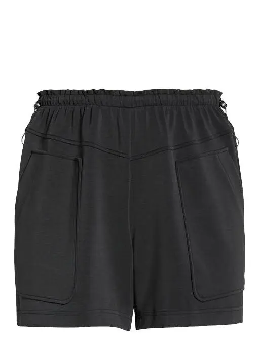 Wit & Wisdom High-rise Skyrise Shorts With V-yoke - Black