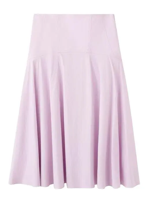 Mango Kasha Midi Skirt - Light/pastel Purple