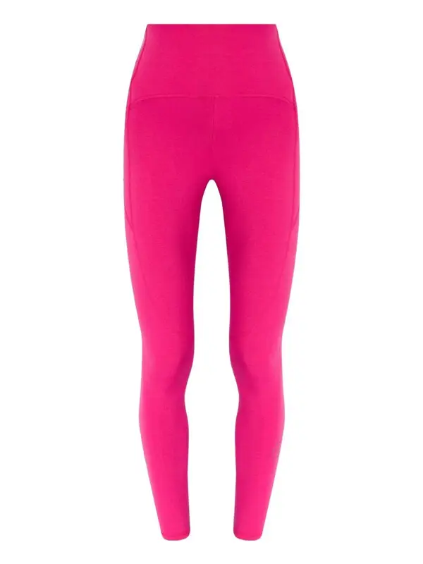 Adidas By Stella McCartney Logo-print Cropped Leggings - Pink