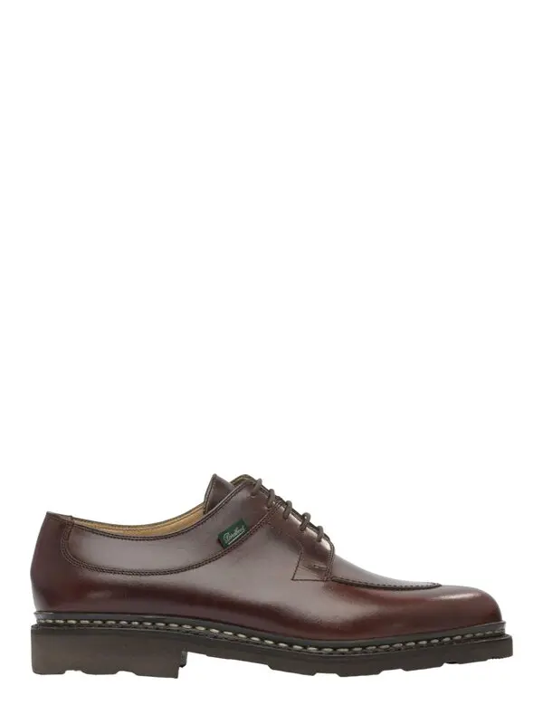Paraboot Round Toe Business Dress Shoes - Brown