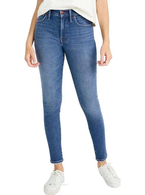 Madewell Mid-rise Skinny Jeans - Pearson Wash