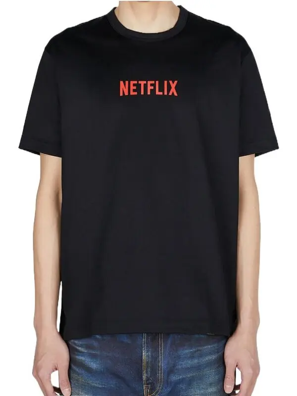 Junya Watanabe Netflix T T-shirt - Black