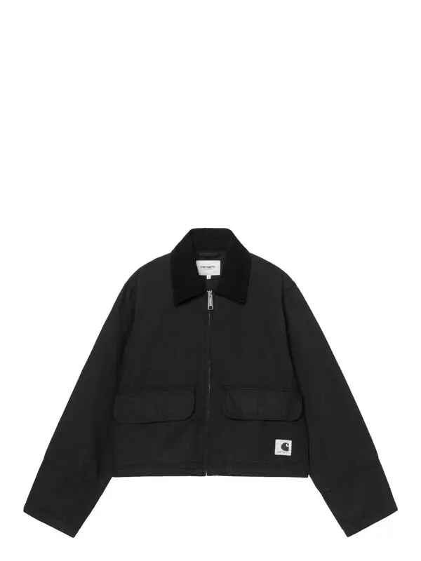Carhartt Work In Progress Prescott Jacket - Black/black, Ready-to-wear Dyeing