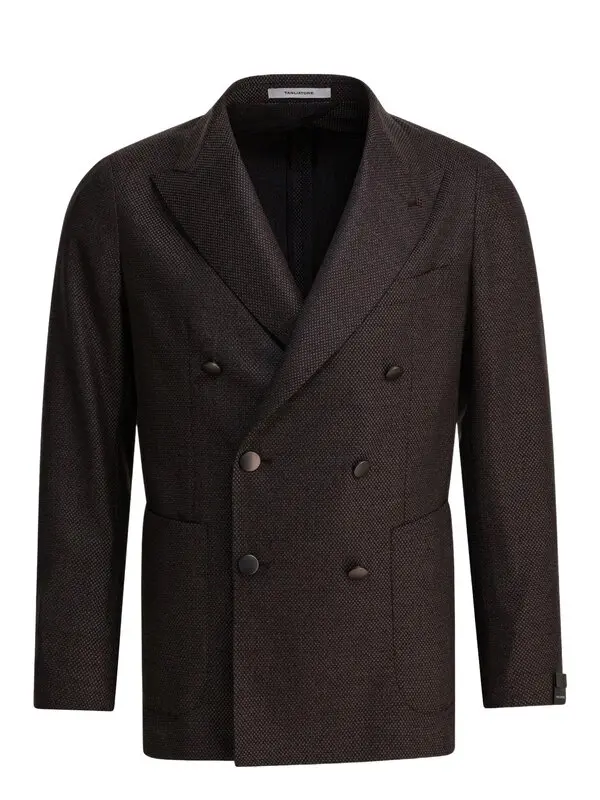 Tagliatore Double-breasted Tailored Blazer - Brown