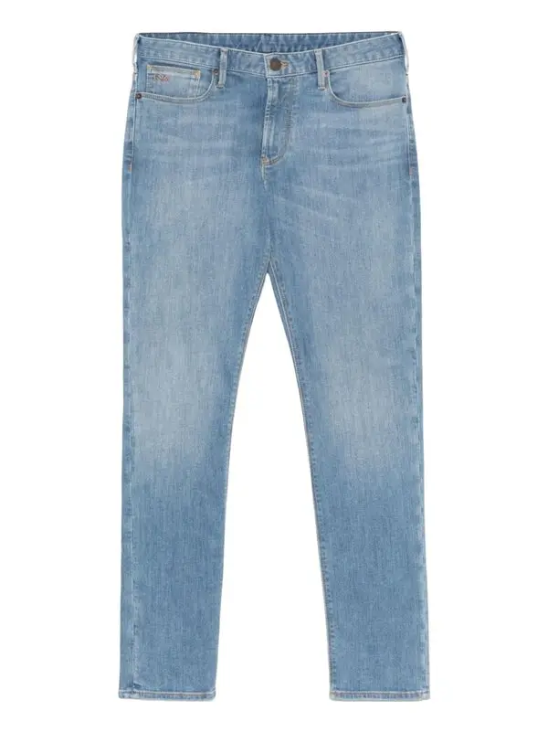 Emporio Armani Skinny-leg Jeans - Light Blue