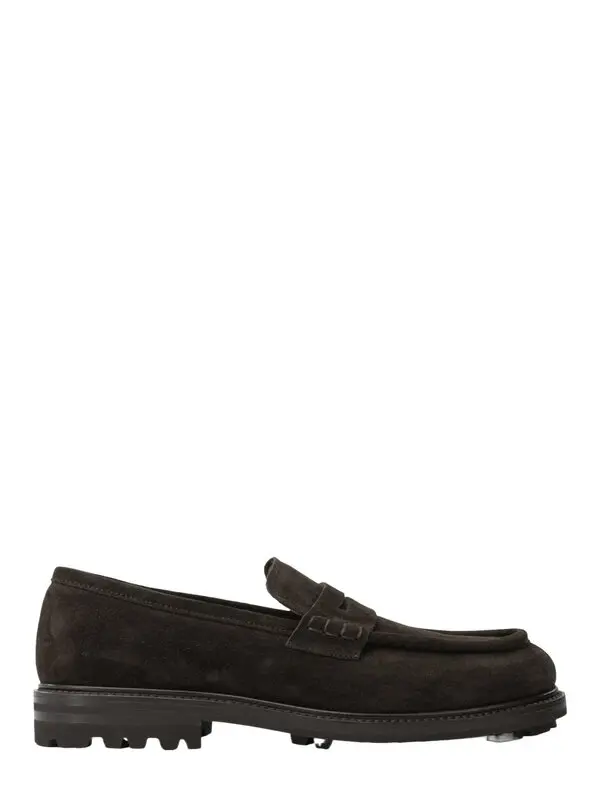 HENDERSON BARACCO Suede Loafers - Black