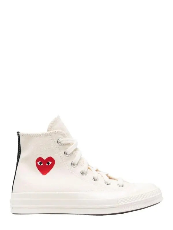 Play Comme Des Garcon High-top Sneakers - Almond Beige