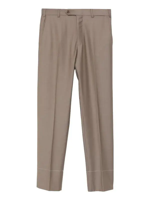 Brioni Tigullio Tailored Trousers - Brown