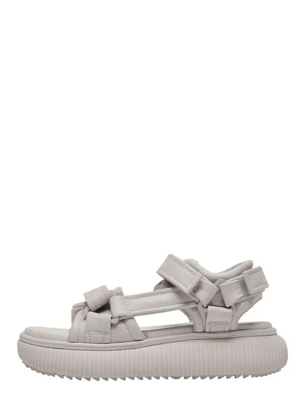 Onitsuka Tiger Belted Platform Sandals - Oyster Grey