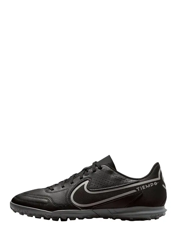 Nike Tiempo Legend 9 Club Tf Soccer Cleats - Black/gray